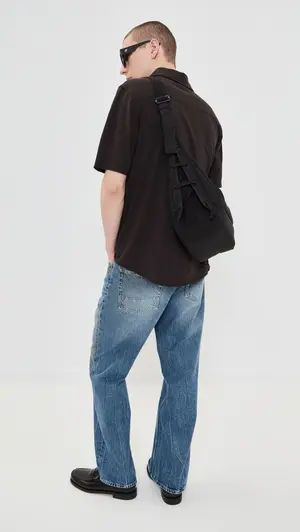 LEMAIRE Medium Soft Game Bag - Dark Chocolate | Editorialist